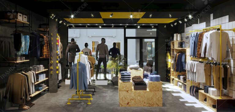 160 Store: Thiết kế nội thất thời trang đậm chất riêng dành cho phái mạnh