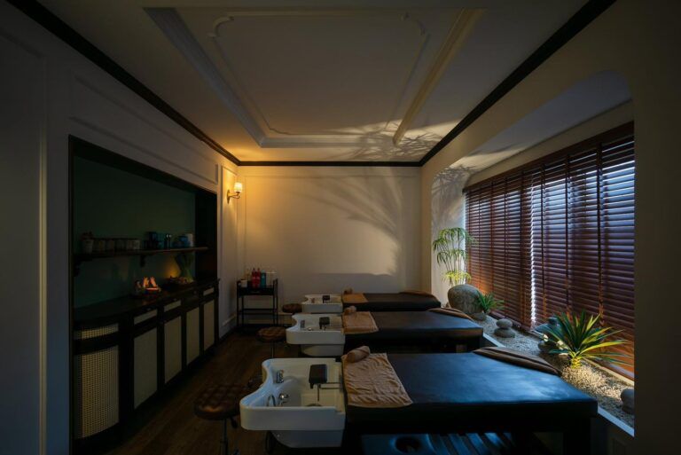 Lam spa 青い スパ - Thiết kế nội thất đặc trưng phong cách Nhật