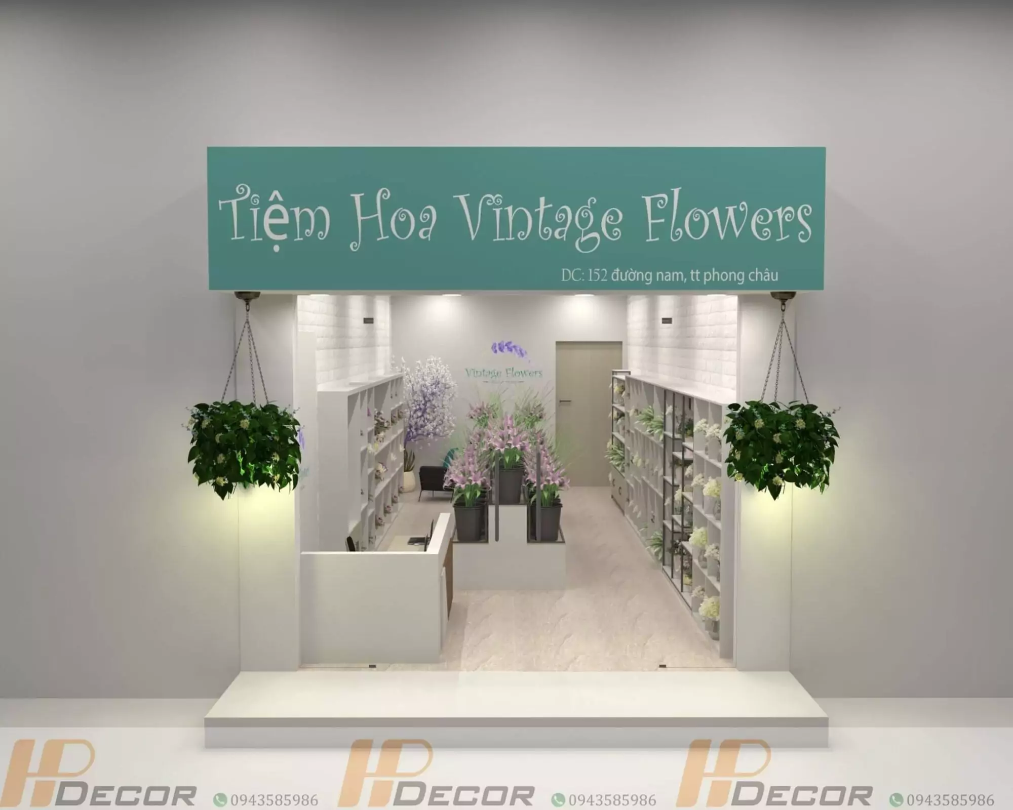 TOP 33+ mẫu thiết kế shop hoa tươi nhỏ, đẹp, ấn tượng