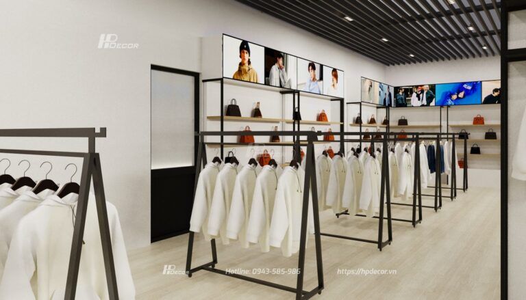 Thiết kế gian hàng thời trang tại TTTM BigC & NOWZONE Hồ Chí Minh - HPdecor