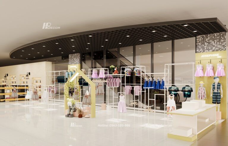 Thiết kế gian hàng thời trang tại TTTM BigC & NOWZONE Hồ Chí Minh - HPdecor